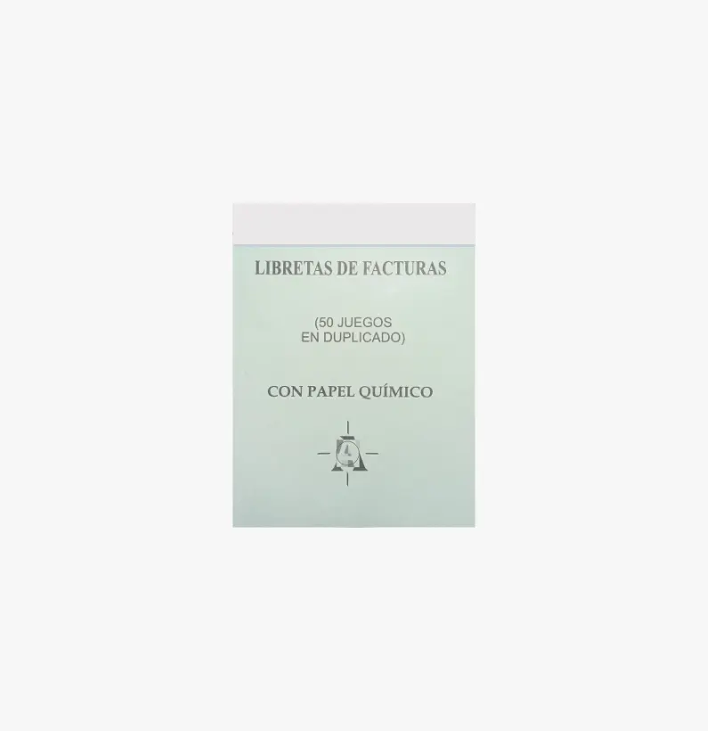 Libreta de factura c/químico | Ofideusa